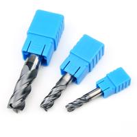 China HRC45 5 Flute Carbide End Mill High Feed 4F 5F Milling Cutters for sale