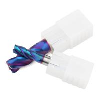 China Round Coating Corner Radius End Mills Nano Blue Noco Coated Less Friction for sale