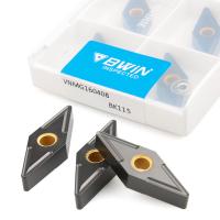 China Vnmg160404 Carbide Lathe Insert Turning Titanium Lathe Tool Inserts for sale