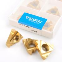 China 22er Carbide Threading Inserts 22ir 6.0 ISO 60 Degree For CNC Tool for sale