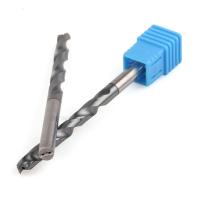 China Inner Cool Tungsten Carbide Drill Bits Coolant 5D Spot Straight Shank for sale