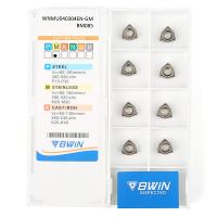 China WNMU 040304 Milling Carbide Inserts WNMU040304EN-GM Colorful Coating Cutting Tool for sale