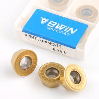 China RPMT1204MO Tungsten Carbide CNC Milling Inserts For Hard Metal Cutting for sale