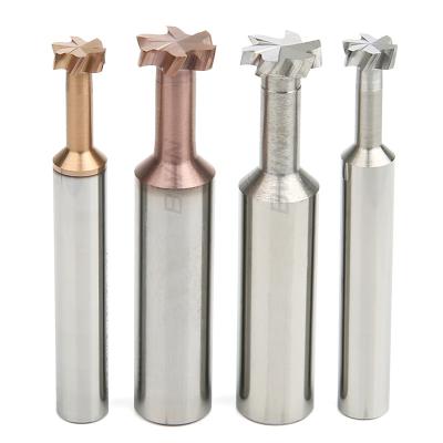 China HRC55 4F 6F T Slot Milling Cutter For Universal Milling Maching for sale
