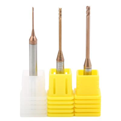 China HRC55 OF Deep Groove Corner Radius End Mill Carbide Long Neck End Mill for sale