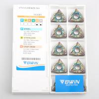 China WNMG080408 CNC Tungsten Carbide Inserts HRA92.4 Lathe Machine Cutting Tool for sale
