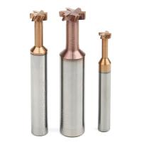 China High Quality CNC Carbide T Slot End Milling Cutter Endmill For High Harden Metal for sale