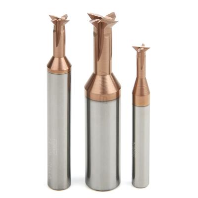 China Dovetail Milling Cutter Tungsten Steel Alloy Carbide Dovetail Sharp Endmill for sale