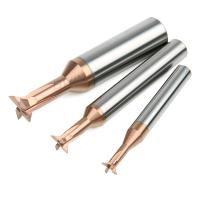 China Dovetail Milling Cutter Tungsten Steel Alloy Carbide Dovetail Sharp Endmill for sale