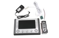China 1 monitor Night Vision Video Door Phone Doorbell , 12 kinds of doorbell rings for sale