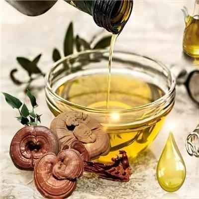 China Organic Reishi Mushroom Cell Wall Broken Ganoderma Lucidum Spore Oil for sale