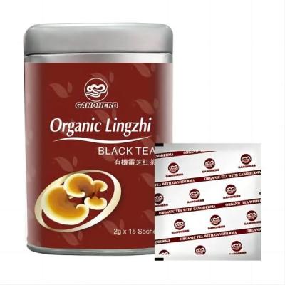 China Organic Reishi Mushroom Tea Ganoderma Mushroom Black Tea With Free Sample for sale