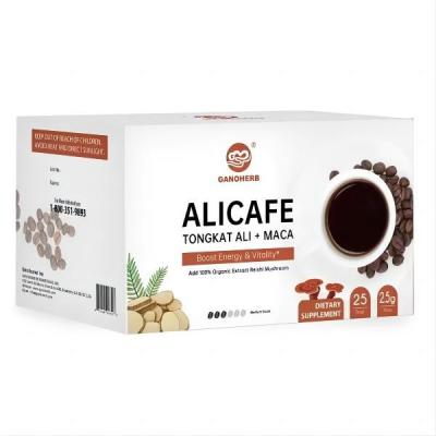 China Herb Reishi Mushroom Coffee Ganoderma Reishi Coffee Tongkat Ali Maca for sale