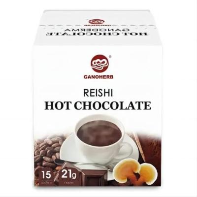 China Hot Chocolate Ganoderma Lucidum Coffee Gluten Free Ganoderma Black Coffee for sale