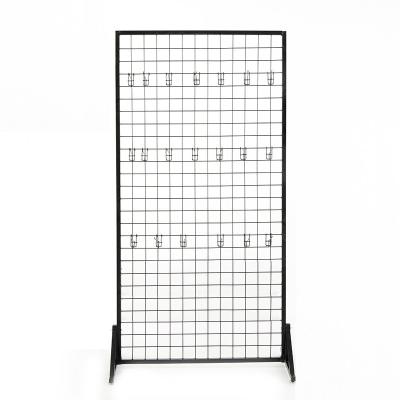 China Multi - Functional Divider & Partition Commercial Wire Shelving , Metal Rolling Display Rack for sale