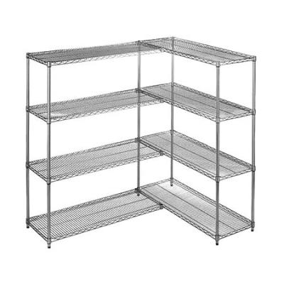 China Heavy Duty Chrome Steel Industrial Wire Shelving 4 - Layers For Medicine Storage for sale