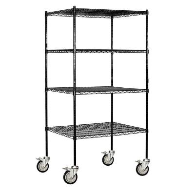 China Metal Or SS Material Industrial Wire Shelving For Food Storage / Retail for sale
