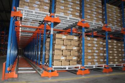China Space Saving Storage Drive In Drive Through Racking System Seafood Storage for sale