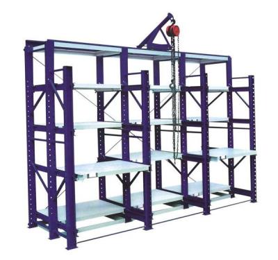 China Steel Pallet Industrial Adjustable Shelving / Die Slide Injection Molding for sale