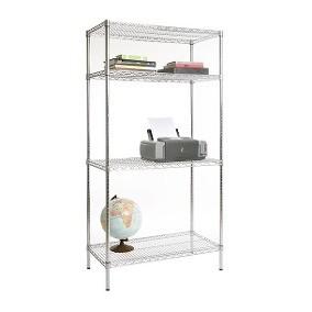 China Hardware Chrome Wire Storage Racks Office Supplies Placed 14