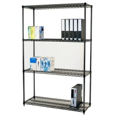 China Adjustable Open Commercial Wire Shelving Unit Environment 4 Layers for sale