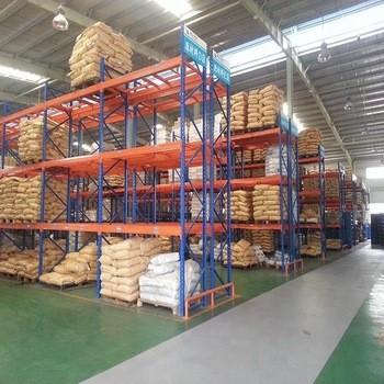 China Packaging Material Industry Beam Type Double Deep Pallet Rack for sale