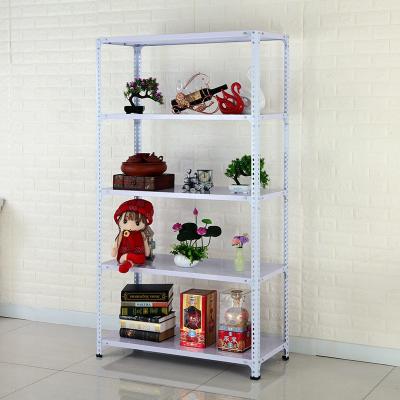 China C Store Metal Display Boltless Steel Rack In White Color 150kg Per Level for sale