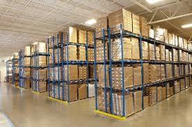 China Four Levels Heavy Duty Storage Racks For Garments Custom Width And Depth for sale