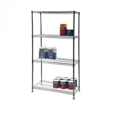 China Standard Size Commercial Wire Shelving , Chrome - Plated Hygienic Wire Kitchen Shelf (30
