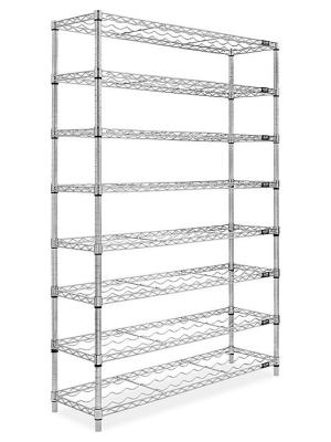 China 12 - Bottle Stackable Wine Racks Champagne Bar Accessory Metal Free Standing for sale