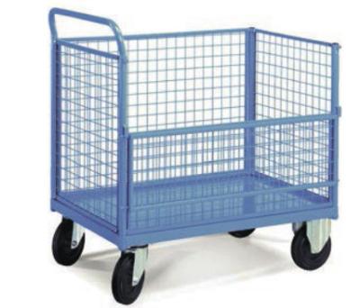 China Collapsible Transship Metal Pallet Box With Wheels For Warehouse for sale