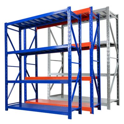 China Medium Duty Industrial Wide Span Shelving Q235 Metal Longspan Pallet For Tools Storage for sale