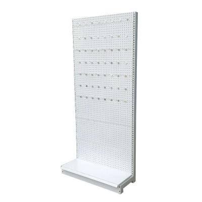 China Single Side Supermarket Display Racks Pegboard Display Stand  Lightweight for sale