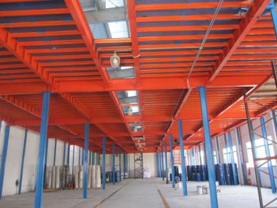 China Warehouse Heavy Duty Storage Racks Steel Plate Industrial Mezzanine Flooring Systems for sale