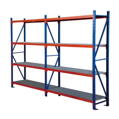 China Four Layers Wide Span Shelving Unit For School /  Library Easy Assembled for sale