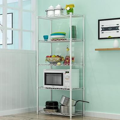 China Restaurant Or Home Wire Shelving / Metal Wire Rack 18