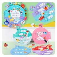 China Montessori Alphabet Quiet Book BM-8.5 Educational Toy with 88 PCS Carton and 21.5KG Packing Weight for sale