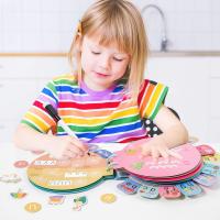 China Montessori Alphabet Quiet Book BM-8.5 Educational Toy with 88 PCS Carton and 21.5KG Packing Weight for sale