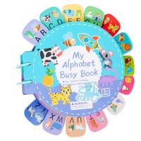 China 2025 Letter Quiet Book Educational Toy - 26 English Alphabet Cards, 52×49.5×36 cm Carton, 88 PCS per Package for sale