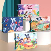 China Montessori Educational Busy Book Sticker Toy - 46.5×35.5×30cm Carton, 120 PCS per Case for sale