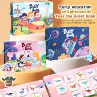 China Montessori Educational Busy Book Sticker Toy - 46.5×35.5×30cm Carton, 120 PCS per Case for sale