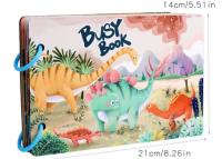 China Montessori Educational Busy Book Sticker Toy - 46.5×35.5×30cm Carton, 120 PCS per Case for sale