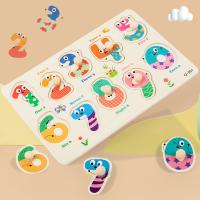 China Montessori Wooden Puzzle Toys 3D Cartoon Animals Vehicle Jigsaw 71×32.5×55cm Packing 17.5kg for sale