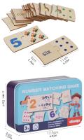 China Wooden Counting Board Math Manipulatives DQ-7.3 with 40.5×36×44.5cm Packaging for Kindergarten Montessori Education for sale