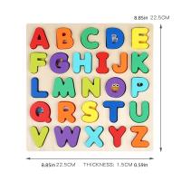 China QM-6.5 Thickened Wooden Cognitive Board Montessori Educational Toy 48×26×47cm 80pcs per Carton for sale