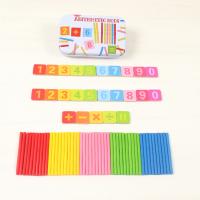China Wooden Counting Sticks Montessori Math Toy BM-3.8 with 180 PCS per Carton and 47.5×27.5×60.5 CM Packaging for sale