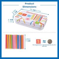China Wooden Counting Sticks Montessori Math Toy BM-3.8 with 180 PCS per Carton and 47.5×27.5×60.5 CM Packaging for sale