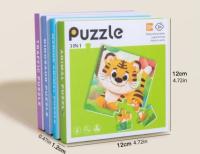 China Wholesale Montessori Animal Puzzles for Toddlers 3+ Years - 52×21×27 CM Carton with 120 PCS per Box for sale