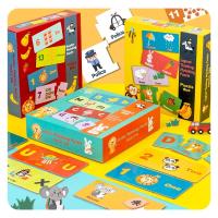 China BM-10 Educational Wooden Letters & Traffic Cognition Matching Puzzle - 44×36×44 cm Carton, 24 PCS for sale