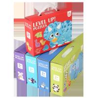 China YF-6.5 Six-in-One Cartoon Animal Traffic Puzzle Educational Toy Set 63×51×45cm Gift Box for sale